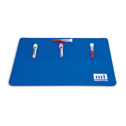 Silicone Lab Mat with Tube Grid | Marketlab
