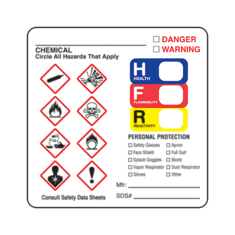 Ghs Hazard Labels