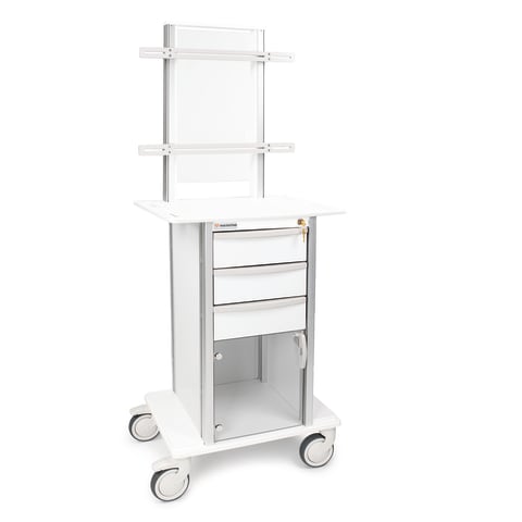 Insight® Modular Cart with Backboard | Marketlab