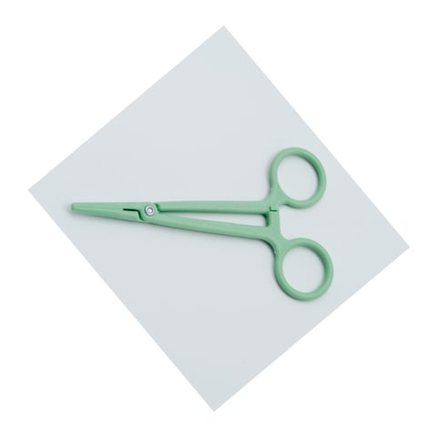 Straight Plastic Hemostat | Marketlab