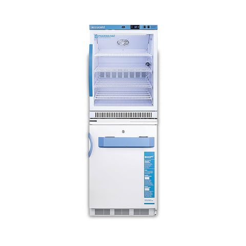 Half refrigerator half freezer store