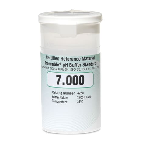 Traceable® One-Shot™ pH Buffer Standards Reference Material 100mL, 7. ...