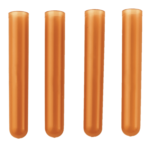 Amber Polypropylene Tubes | Marketlab
