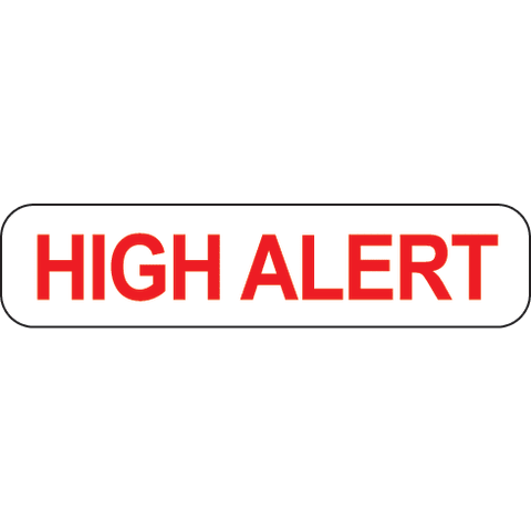 High Alert Labels | Marketlab