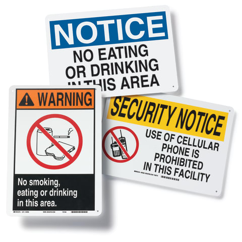 Notice Signs | Marketlab