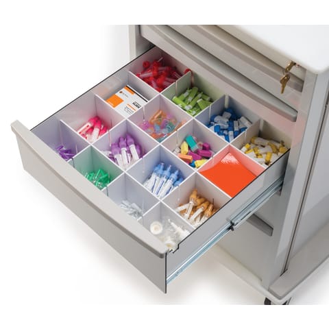 Drawer Dividers for Insight Storage Cart | Hopkins Medical Products