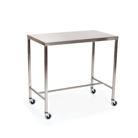 Stainless Steel Instrument Table with H-Brace | Marketlab