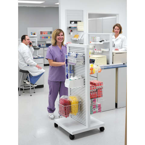 LabWall Mobile Cart and Benchtop Panels | Marketlab