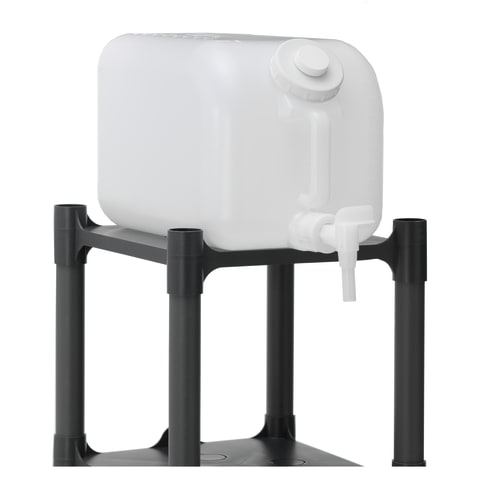 5-Gallon Graduated Dispensing Jug • 9.875"W x 15"D x 9.875"H | Marketlab