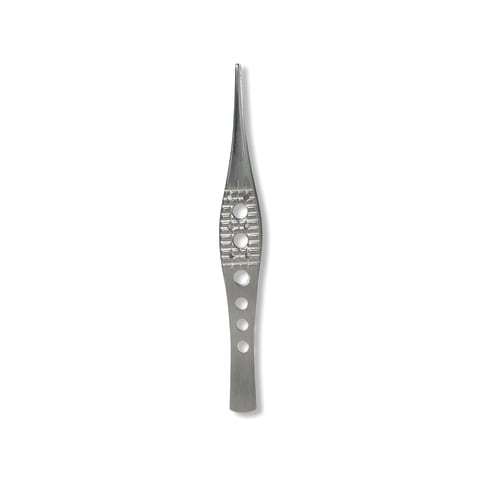 5.5" Ergonomic Forceps 1.5mm Smooth Tip, Straight | Marketlab