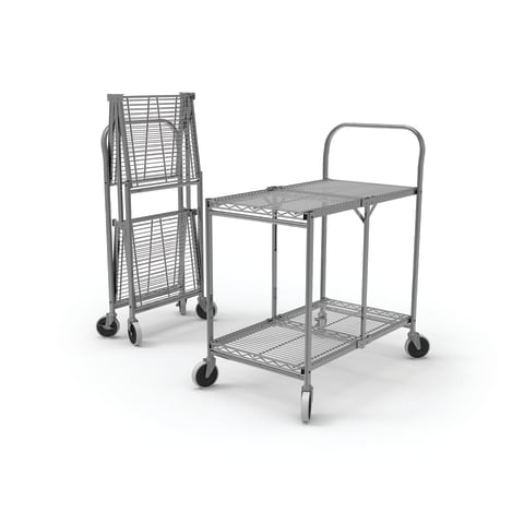 Collapsible Wire Utility Cart | Marketlab