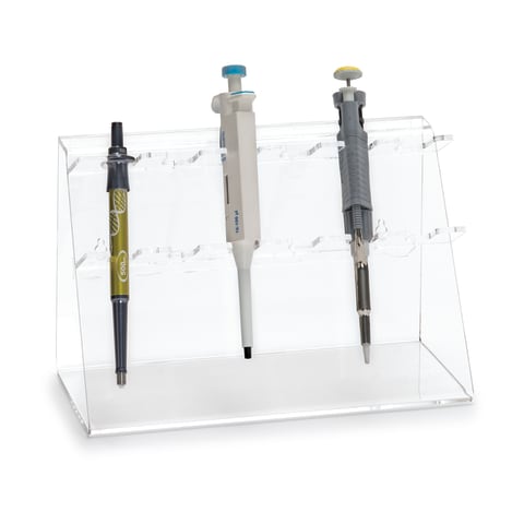 6-Place Pipettor Holder with Hanger | Marketlab