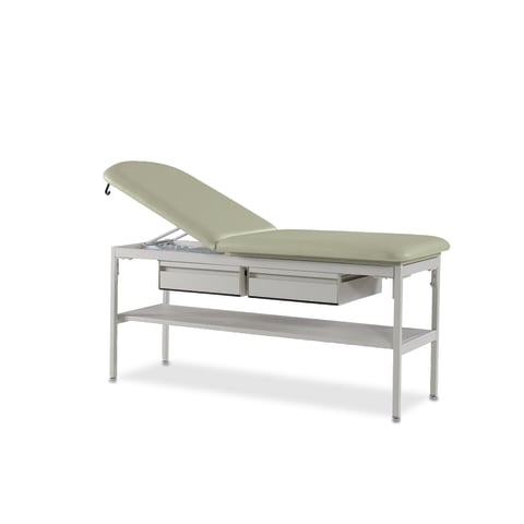 Adjustable Treatment Table with 2 Drawers | Marketlab
