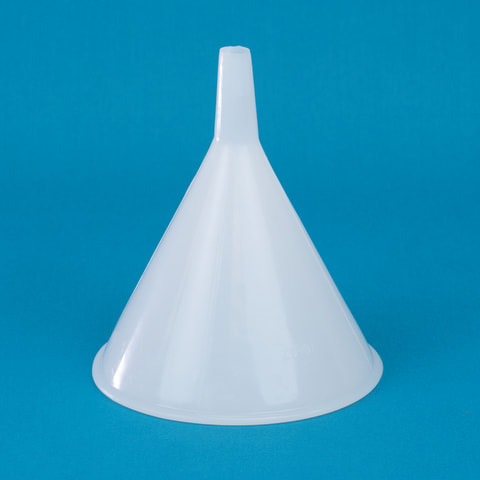 Polypropylene Funnel with Short Stem | Marketlab