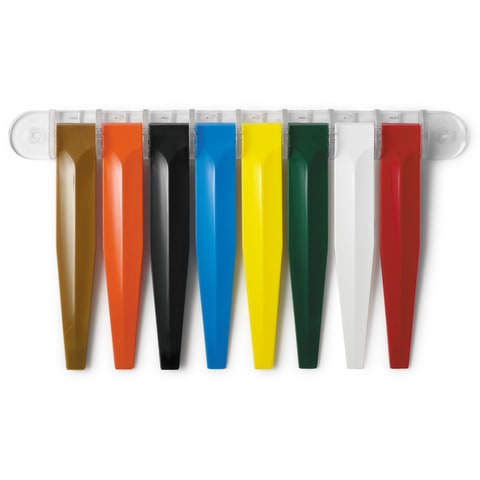 Room Status Indicators, Primary Colors • 8-Flag • 7.25"W x 1.375"D x 13 ...