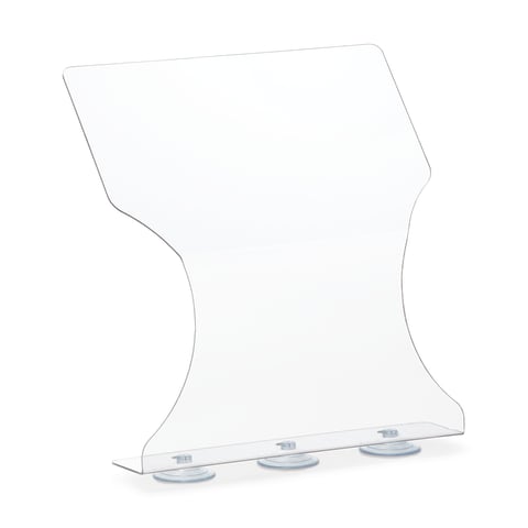 Marketlab Front Suction Cup Splash Guard | Marketlab