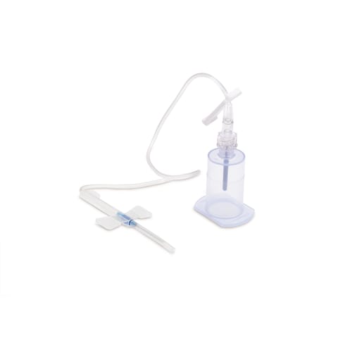 23g x 0.75" Saf-T Wing® Needle with 12" Tubing and Saf-T® Holder ...