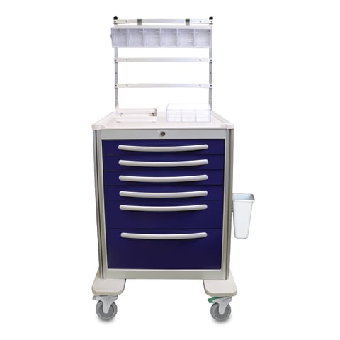 Aluminum Anesthesia Cart | Marketlab