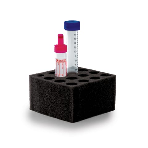 Foam Tube Racks, For 16mm-17mm Tubes • 2"H | Marketlab