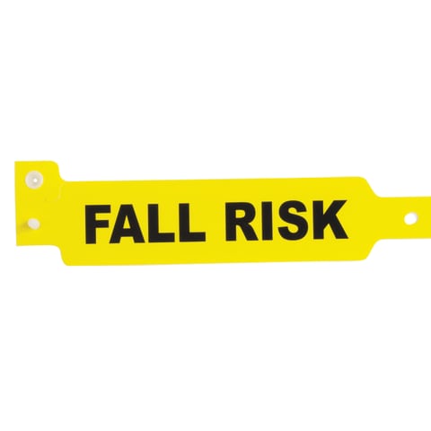 Alert Bands, Fall Risk, Yellow | Marketlab