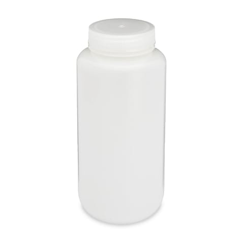 Round Wide Mouth HDPE Bottles | Marketlab