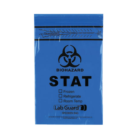 STAT Bags • 6"W x 9"H • Blue | Marketlab
