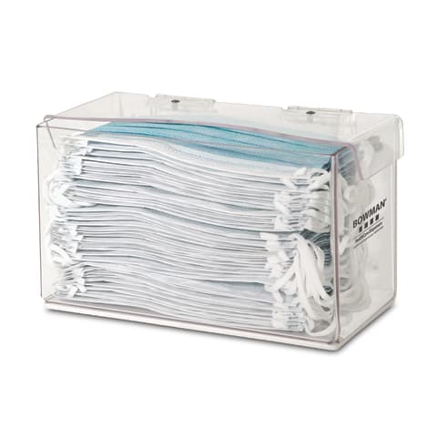 Bowman PETG Bulk Face Mask Dispenser | Marketlab