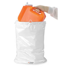 Large Drawstring Specimen Bags • 16"W x 4"D x 18"H - Marketlab