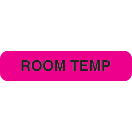 Room Temp Label - Marketlab
