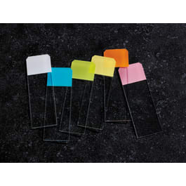 Color Premium Slides with Clipped Corners and Beveled Edges - Marketlab