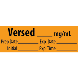 Tranquilizer Medication Pre-Cut Labels - Marketlab