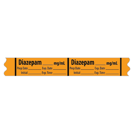 Tranquilizer Medication Label Tape - Marketlab
