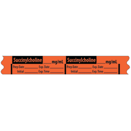 Muscle Relaxant Medication Label Tape | Marketlab
