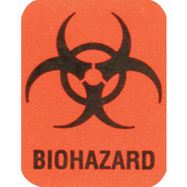 Biohazard Warning Labels - Marketlab