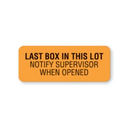 Lot Signal Labels | Marketlab