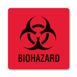 Biohazard Warning Labels - Marketlab