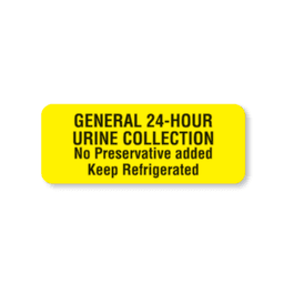 Urine Collection Labels | Marketlab