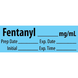 Narcotics Medication Pre-Cut Labels - Marketlab