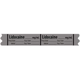 Local Anesthetic Medication Label Tape - Marketlab