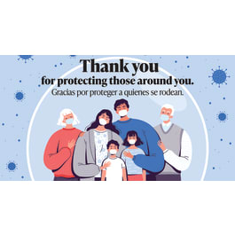 Sign for Marketlab Health and Hygiene Kiosk | Marketlab