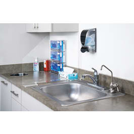 Marketlab Antimicrobial Splash Guard with Cutaway - Marketlab