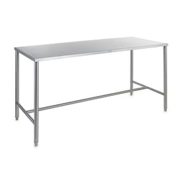 H-Frame Prep Table, 36"W x 80"L x 36"H | Marketlab