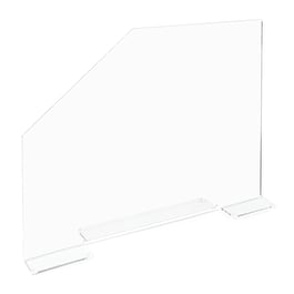 Polycarbonate Splash Guards with Cutaway - Marketlab