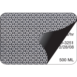 Secure-Block Labels • Dispenser Roll, 4"W x 3"H - Marketlab