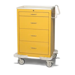 4-Drawer Classic Isolation Carts - Marketlab