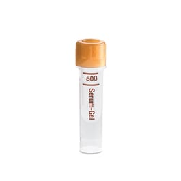 500µL Microvette® 500, Serum-Gel (Clot Activator) • Gold | Marketlab