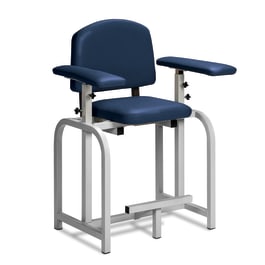 Lab X Extra Tall Draw Chair with Straight Arms - Marketlab