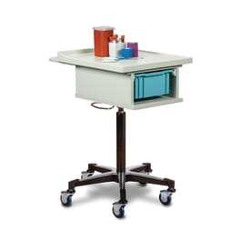 One and Two Tray Phlebotomy Carts - Marketlab