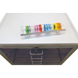 12-Roll Label Tape Dispenser - Marketlab