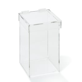 Marketlab Acrylic Benchtop Waste Can with Lid - Marketlab